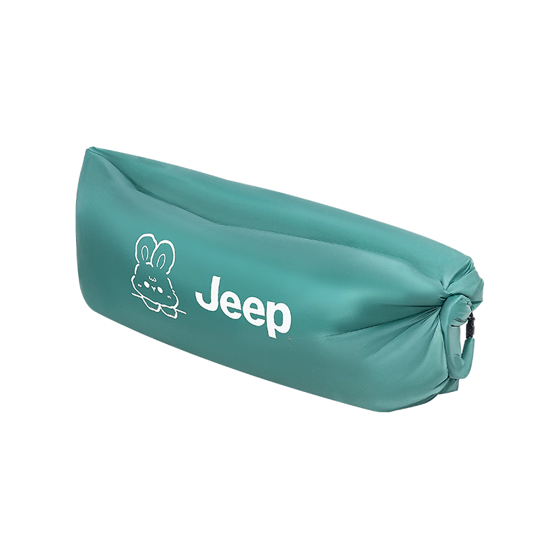 JEEP Надувной диван - наружный кемпинг одноразовый воздушный матрас для музыкальных фестивалей зеленый Цвет：Зеленый