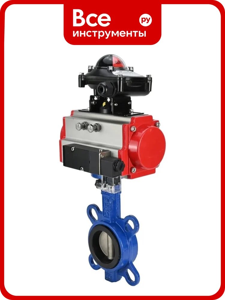 Затвор дисковый DN-ru GGG50-GGG40-EPDM Ду150 Ру16, пн. привод SA-140, пн. распред PND1-S2EM-52-2-T08-220VAC, БКВ LSB-510-02ExM12-250, БПВ APU1-10-40-V08 D050-91001