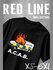 Футболка Red Line, размер 6XL, черный