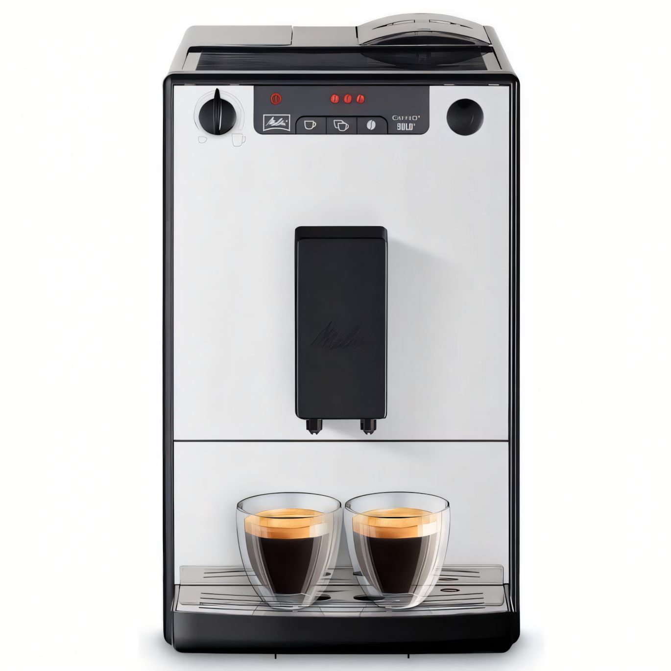 Melitta Автоматическая кофемашина Автоматическая кофемашина Melitta Caffeo Solo E 950-766, черный, серебристый