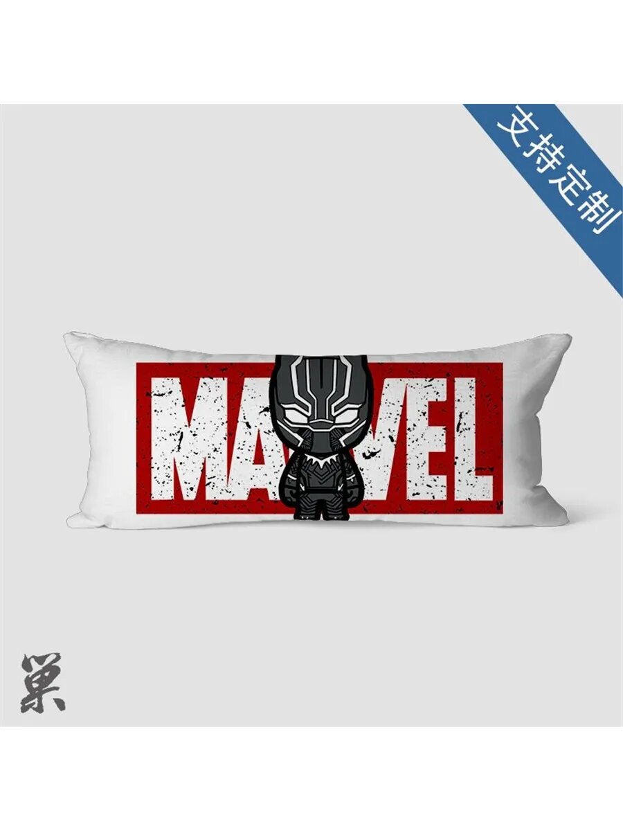 Подушка Marvel Человек-паук и Железный человек 30×80