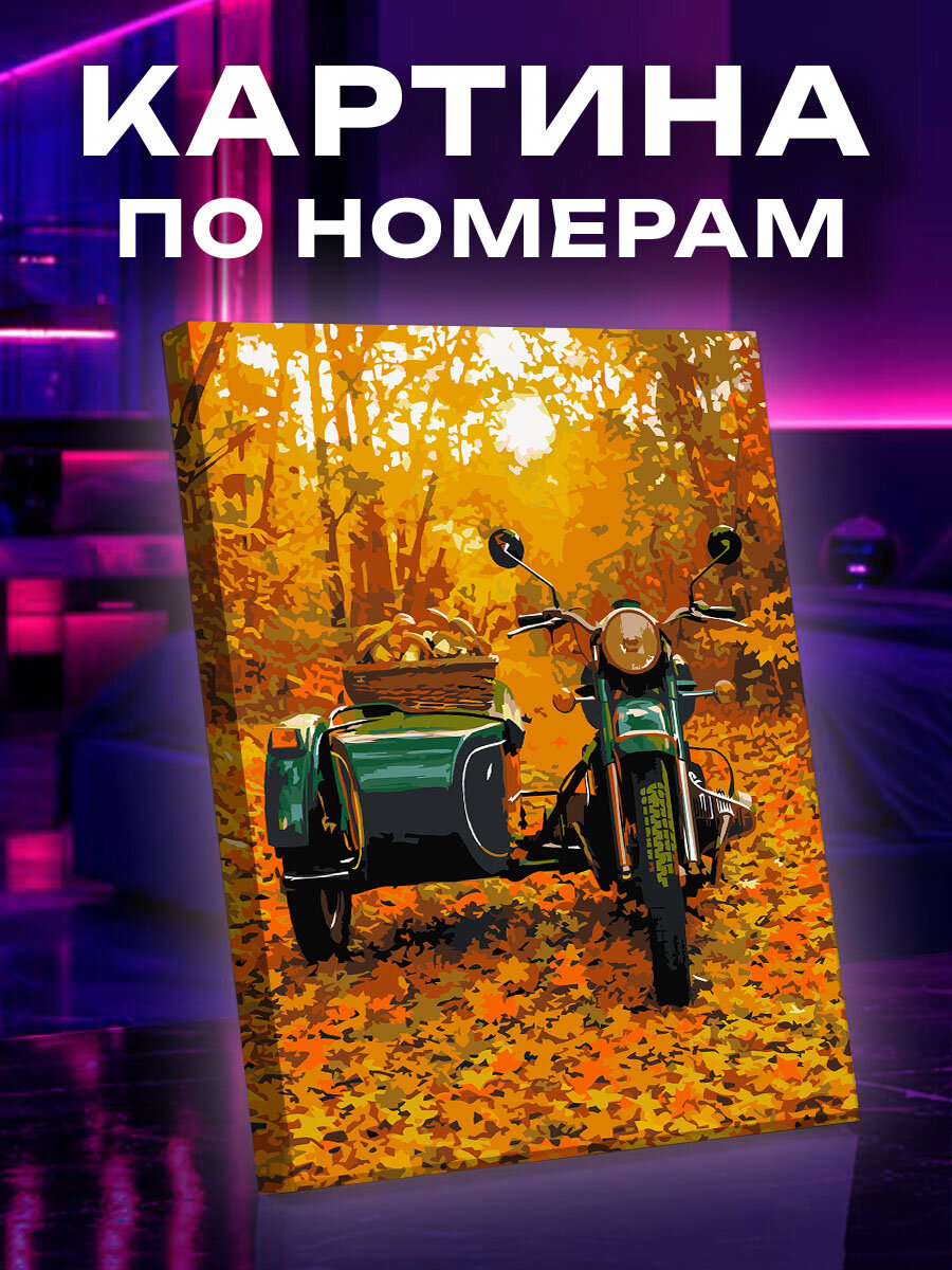 Картина по номерам Осень на старом Урале
