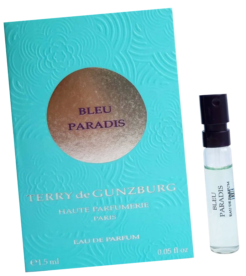 Голубой Рай - Terry De Gunzburg Bleu Paradis сэмпл 1.5 мл / женская парфюмерная вода