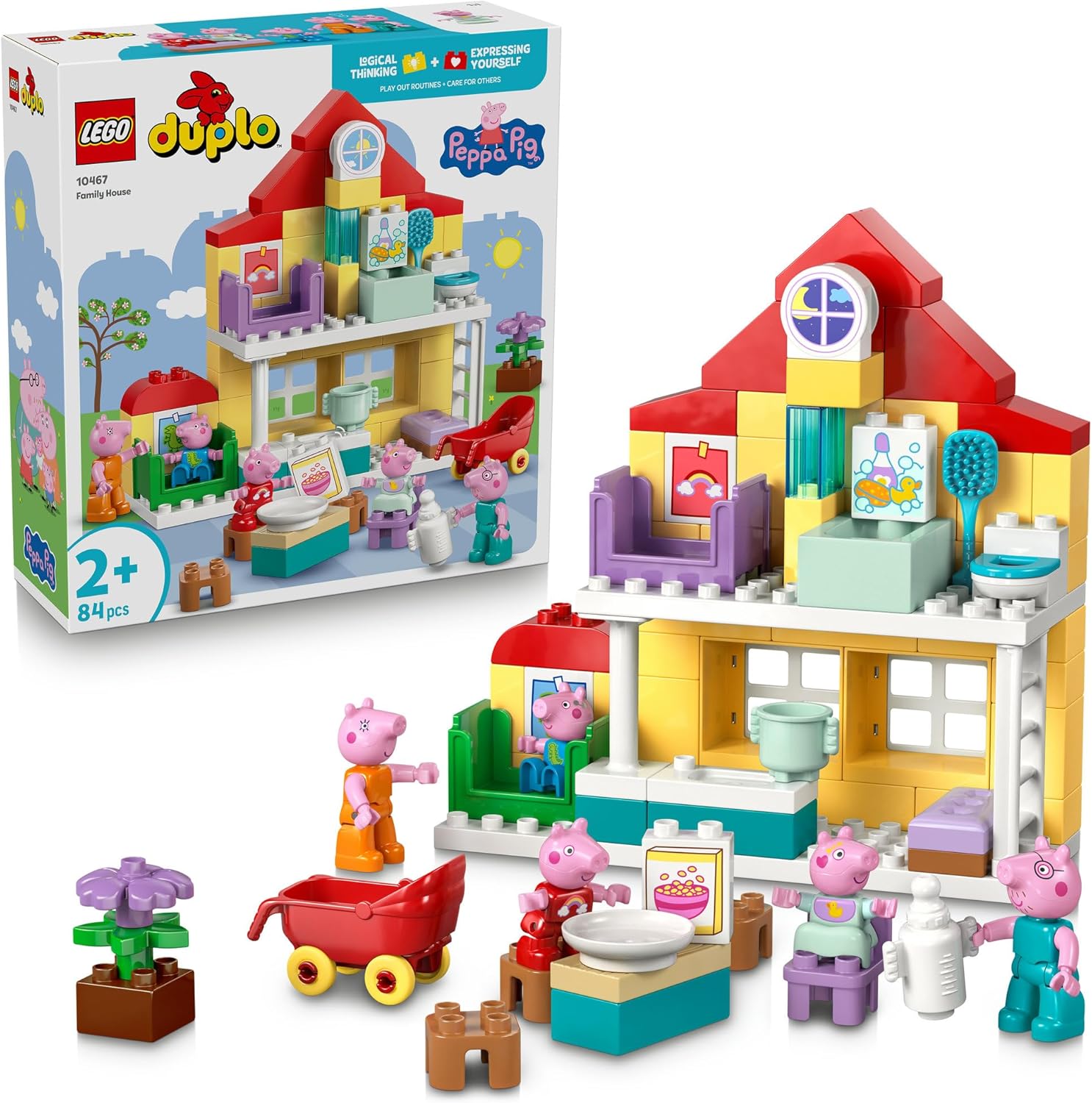 Конструктор DUPLO Семейный Дом 84 дет.