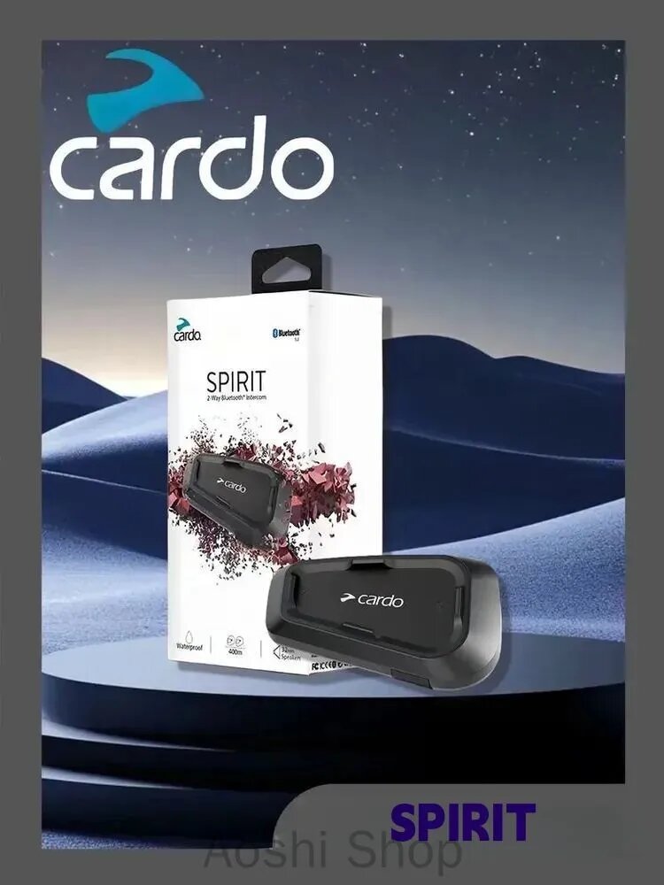 Мотогарнитура Cardo Scala Rider SPIRIT SINGLE