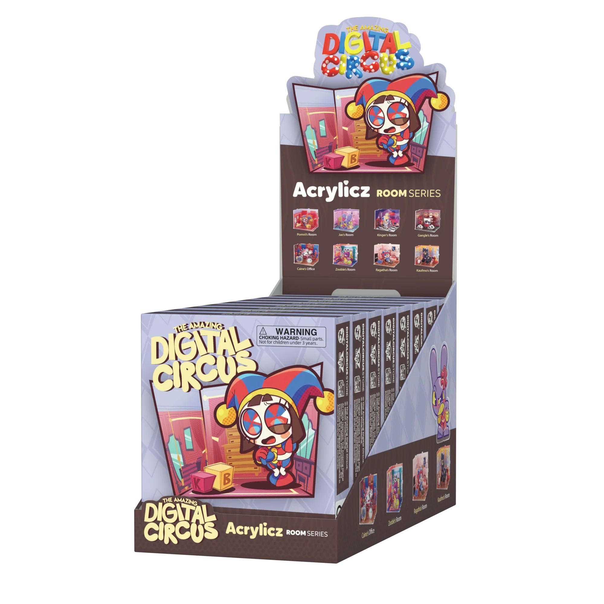The Amazing Digital Circus - Acrylicz , Модель ручной работы , Коллекционные подарки ( Glitch )