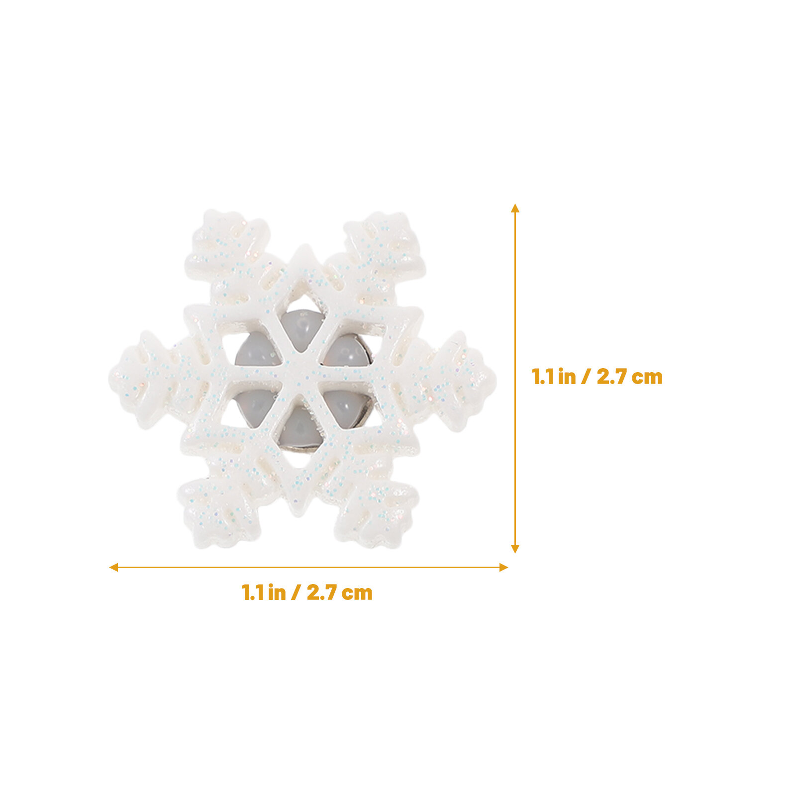 30 Штук Булавки В Forme Сnowflake Для Досок Объявлений И Декора Christmas 2 7X1 5Cm