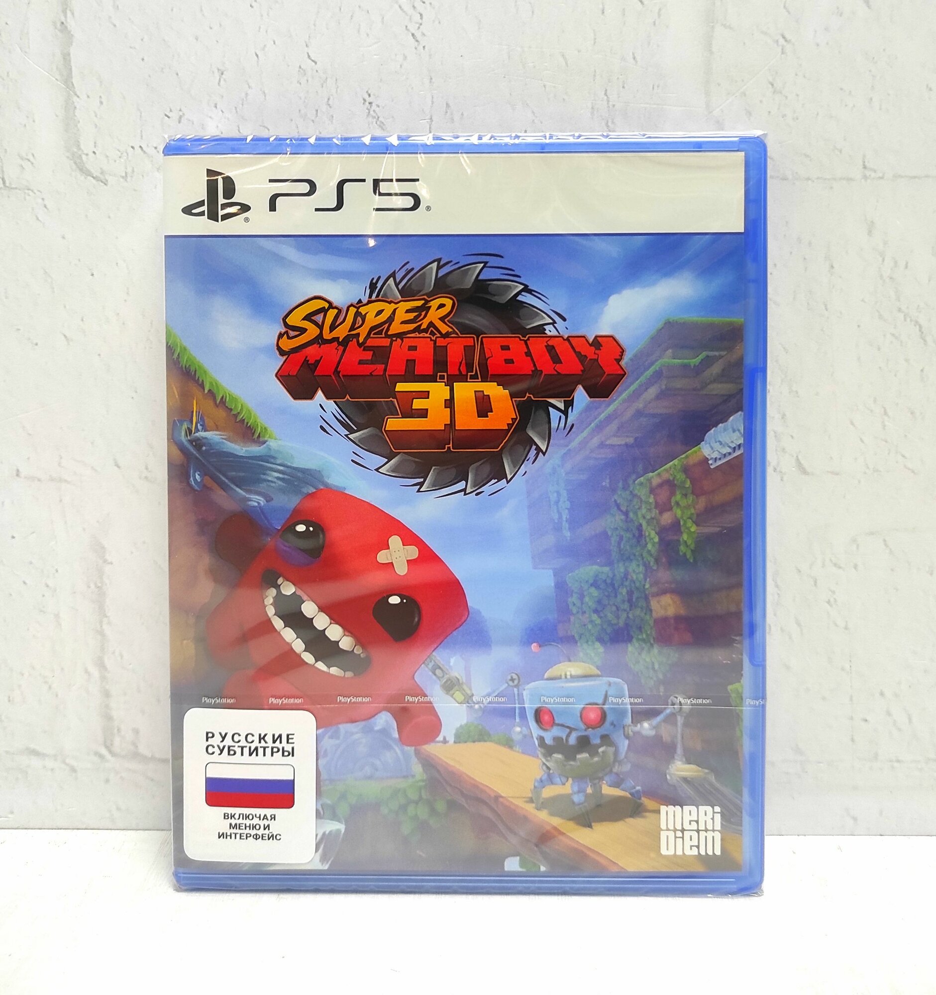 Super Meat Boy 3D Русские субтитры PPSA 31162 Видеоигра на диске PS5