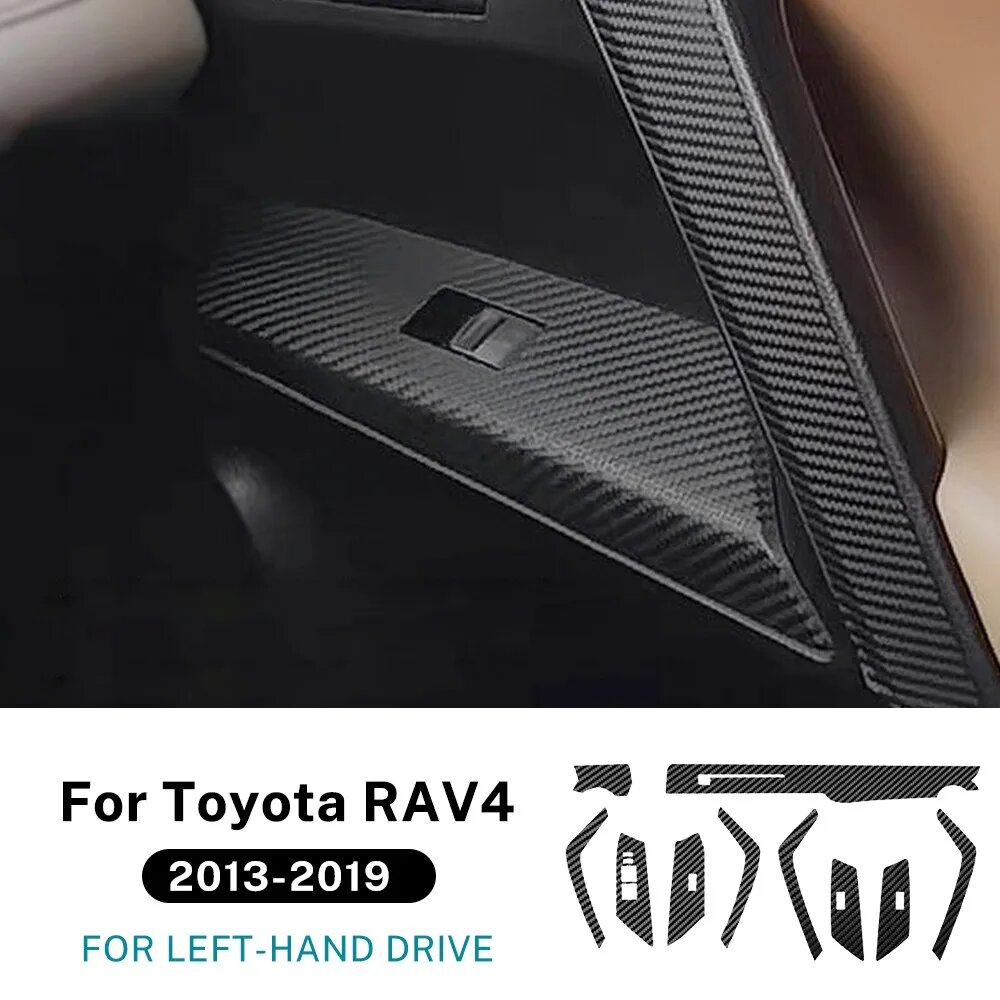 Декоративные накладки для Toyota RAV4 2013-2019 (LHD)