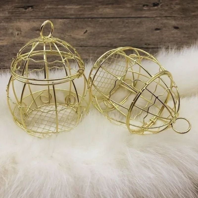 Подвесная кормушка для птиц, металл, античная бронза, 25x28 см