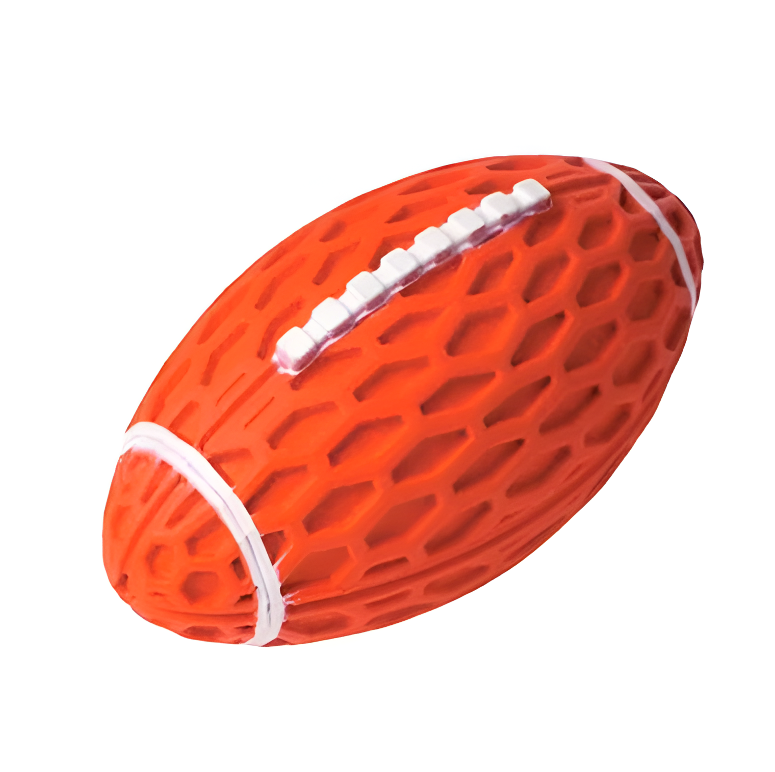 HOMEPET silver series игрушка для собак мяч регби с пищалкой 14,5 см, Красный