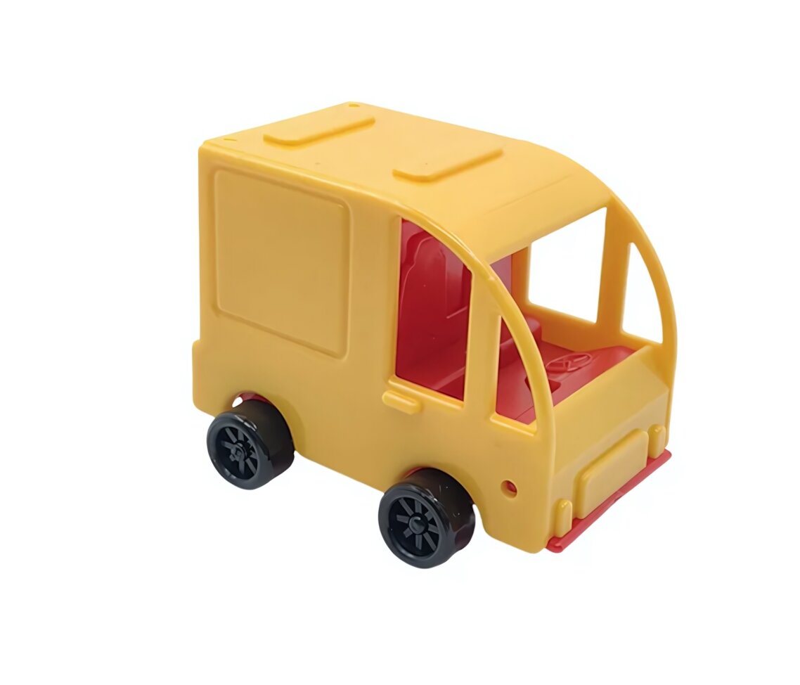 Машинка карманная "Игрушки карманные" Форма, пластик, жёлтая, для сюжетных игр