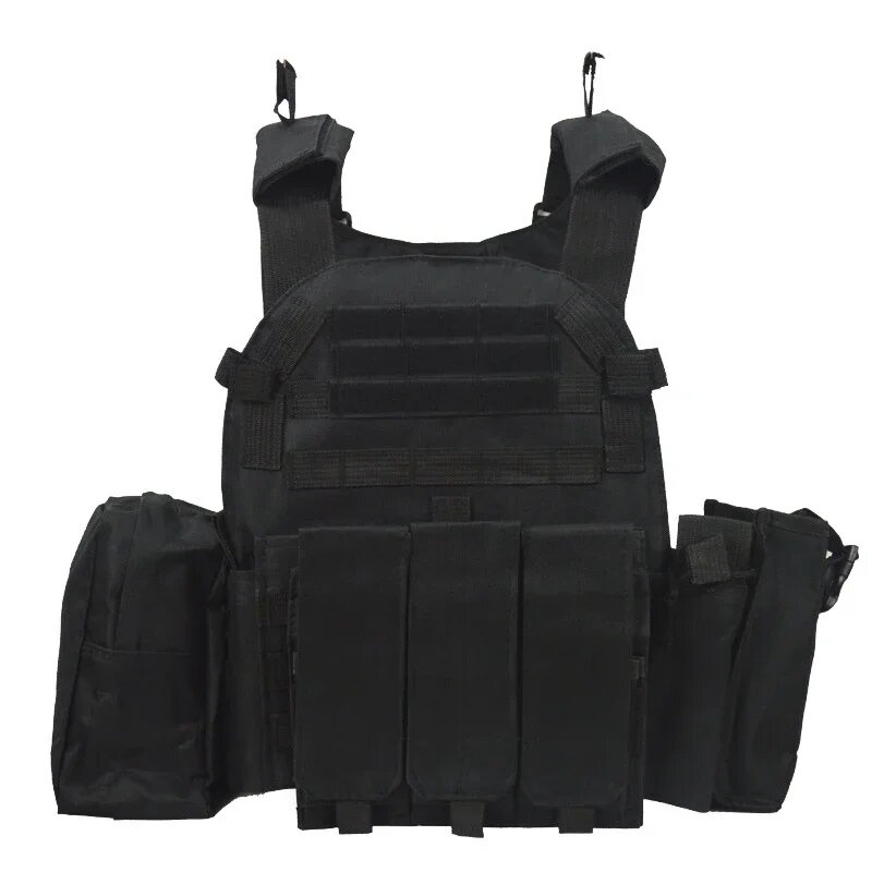 Тактический нейлоновый жилет Oxford 600D Black
