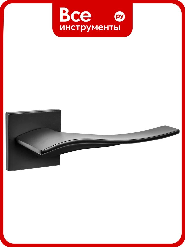 Дверная ручка Ренц Латина, черный INDH 322-03 slim B