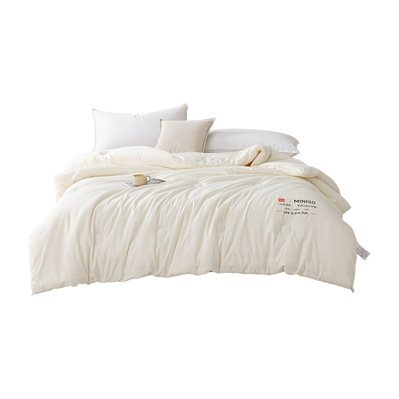 MINISO Соя антибактериальный одеяло для весны и осени все сезоны 200x230 см 4 цзин Цвет：Негмок соевые бобы