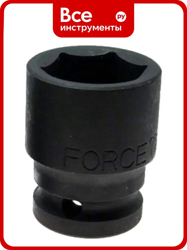 Головка 6-гранная 25 мм, 1/2" DR для пневмоинструмента FORCE 44525