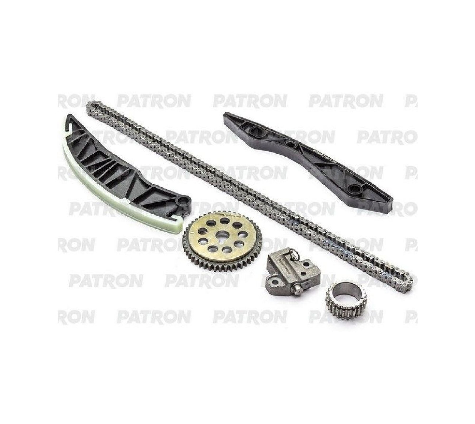 Комплект цепи ГРМ PATRON PTCK053, для Hyundai Solaris/Accent, бензиновый двигатель
