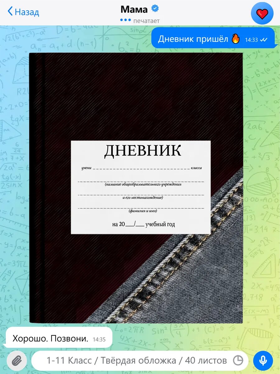 Школьный дневник с принтом y2k pinterest