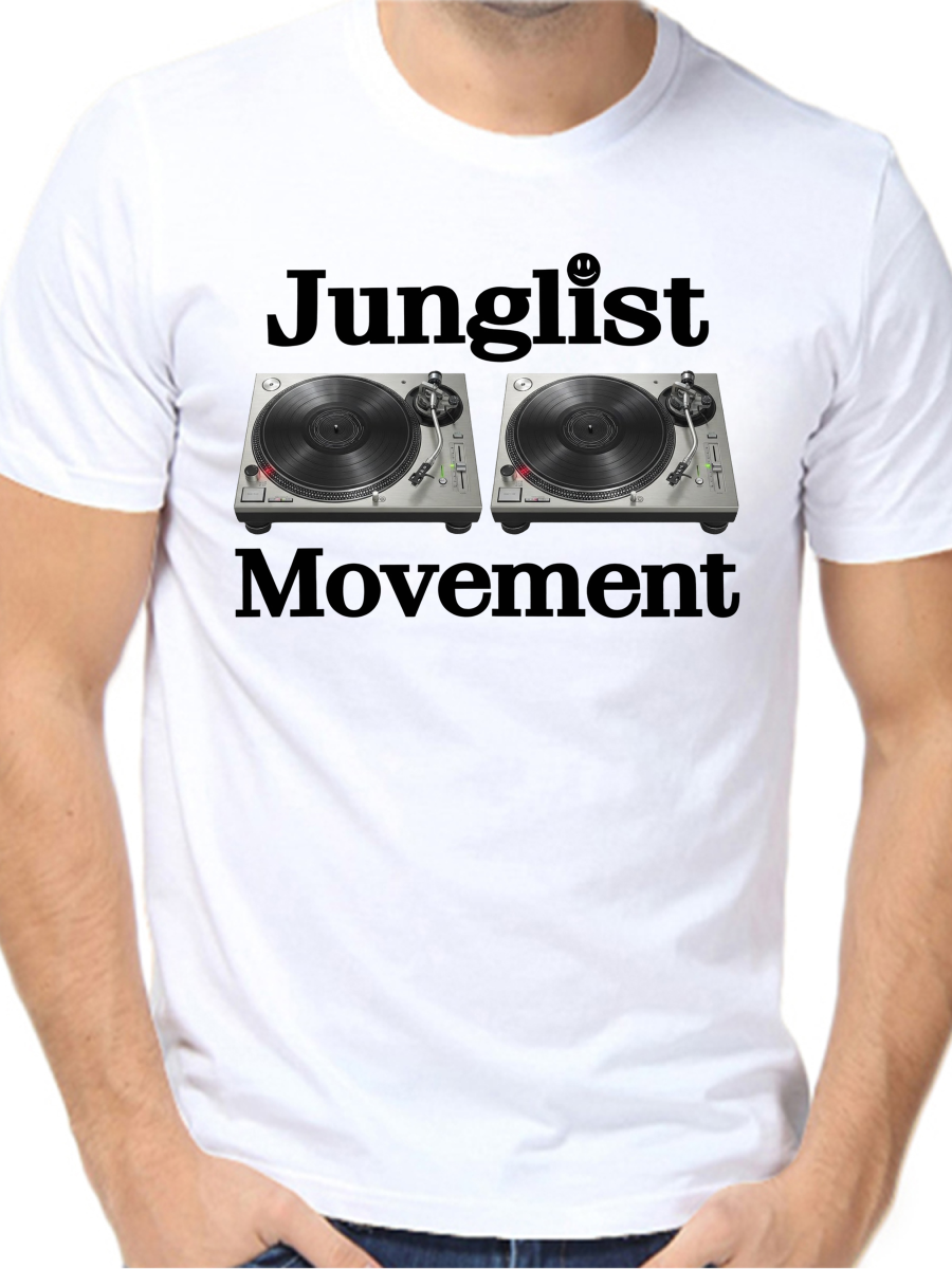Футболка Junglist, размер (50)L, белый