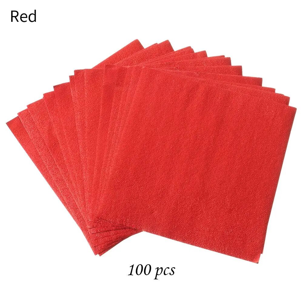 Алюминиевая фольга для упаковки конфет Красный, Red