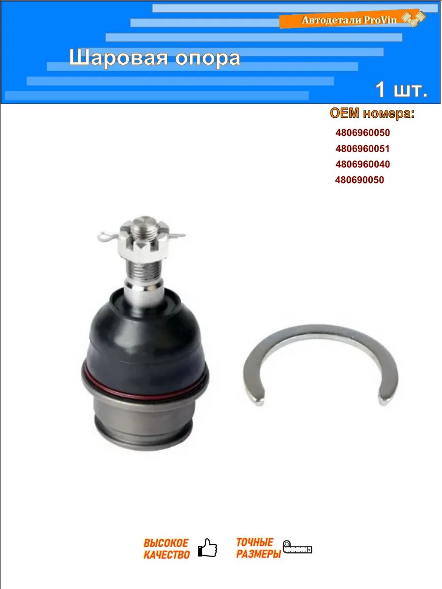 Шаровые опоры ALPIC abj242lr