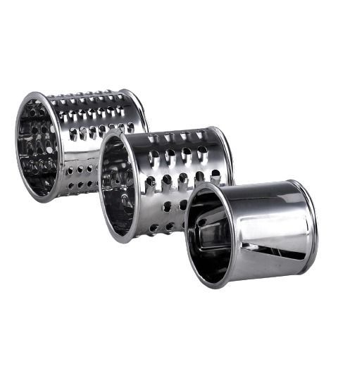 Комплект сменных тёрок для овощерезки мясорубки POLARIS PMG 2079AL/PMG 2292AL