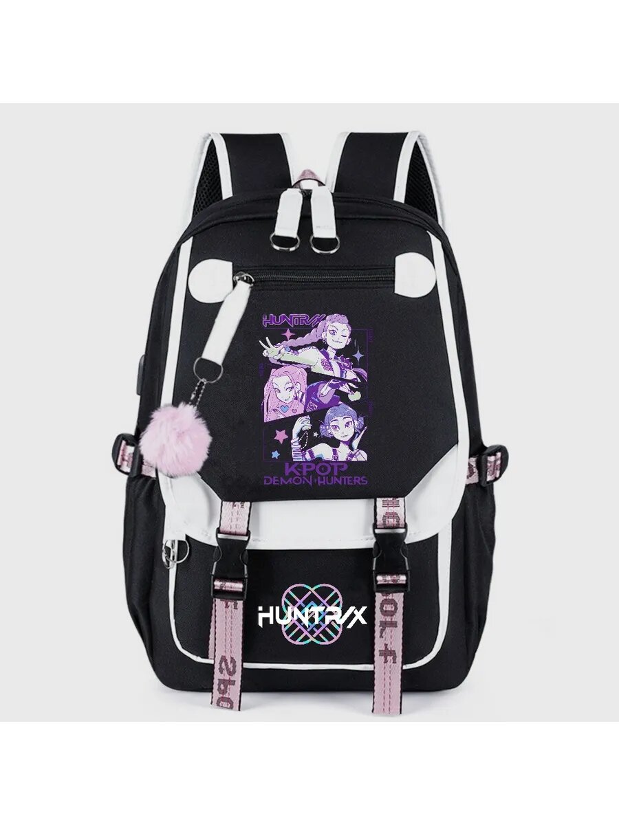 Рюкзак KPop Demon Hunters для подростков, фанаты