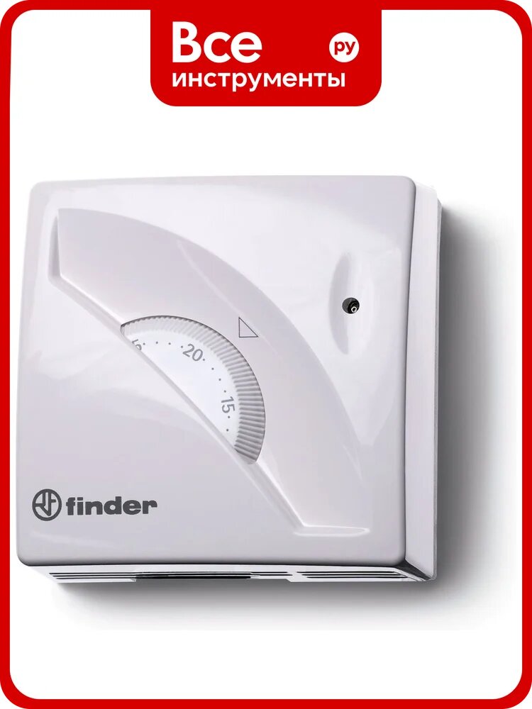 Термостат Finder для внешнего монтажа, бежевый, 1 перекидной контакт 10А 1T010