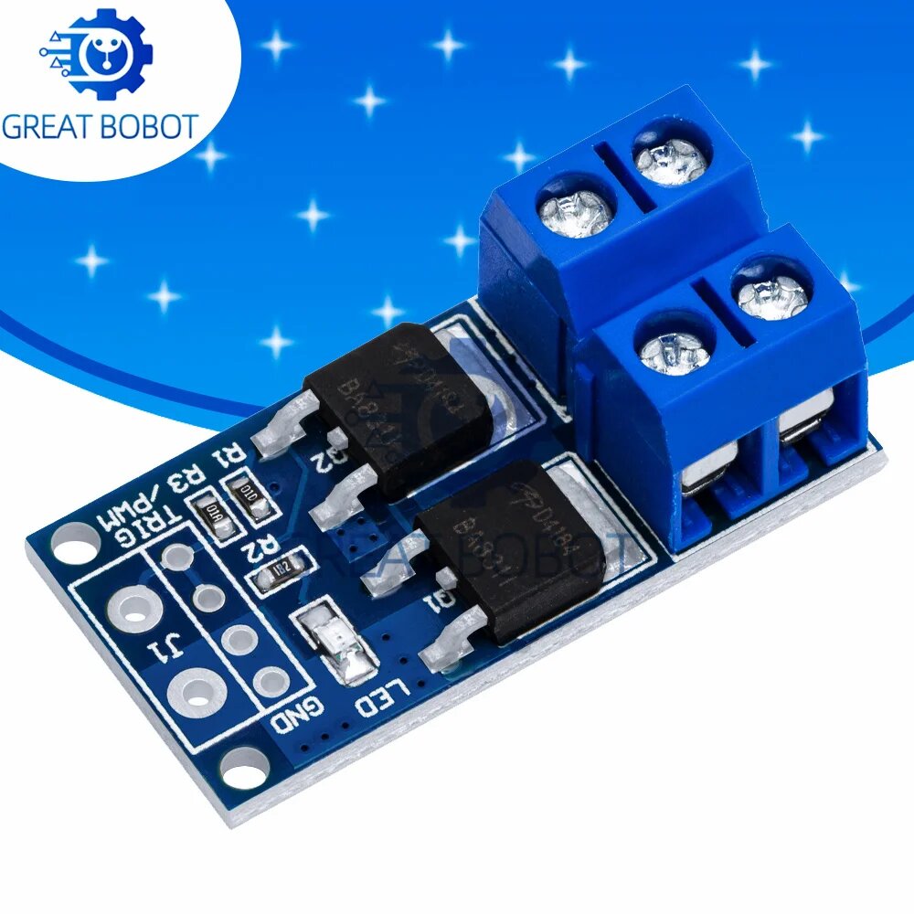 Модуль управления MOSFET-транзистором Baishundianzi 15А 400Вт