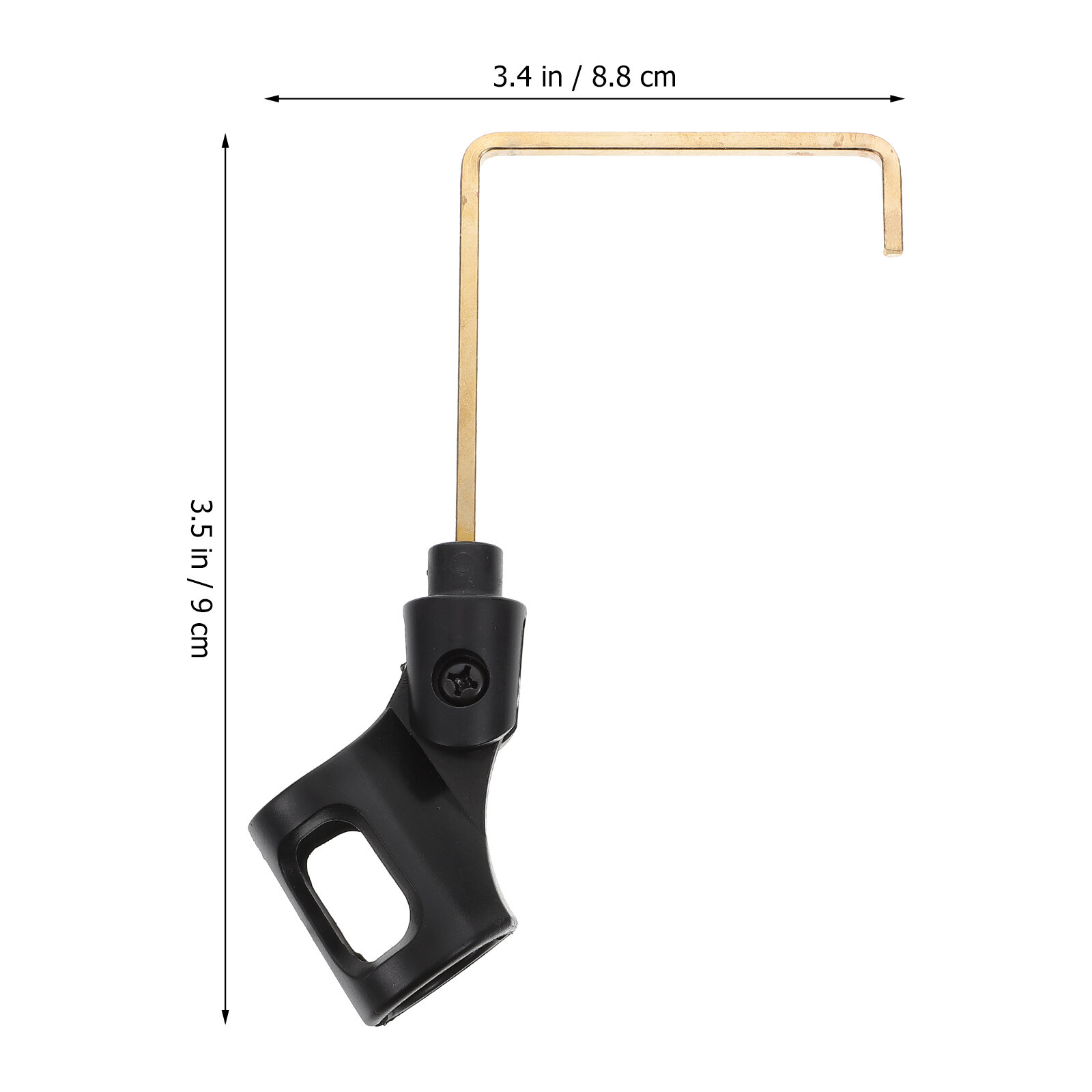 Клип Для Микрофона Саксофон 1 Шт Цвета В Ассортименте Размер 9X8.8X2.5Cm