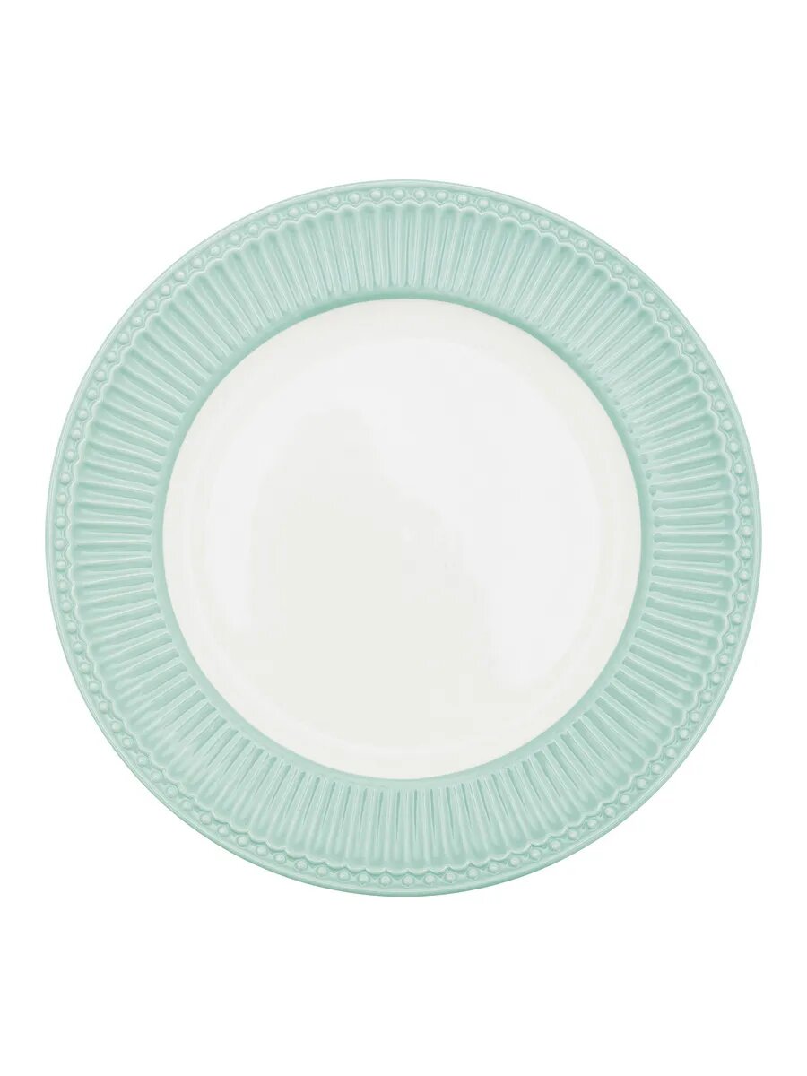 Блюдо "Alice cool mint" 27 см, фарфор.