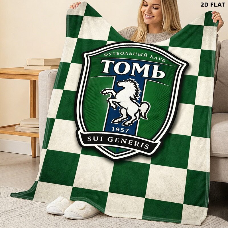 Томь плед из флиса с кашемиром
