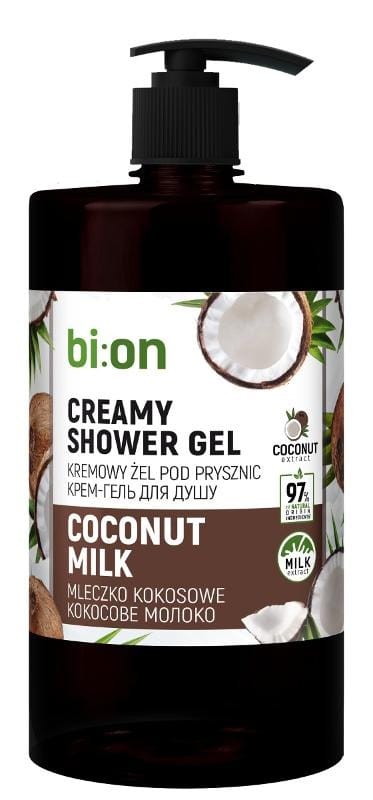 Средство для душа Bio Naturell кремовый гель для душа кокосовое молоко, 946 мл