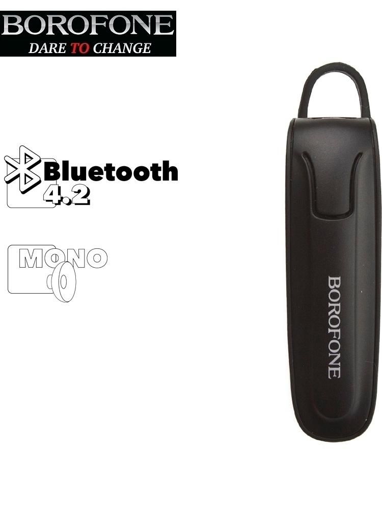 Bluetooth гарнитура Borofone BC21 Encourage Sound BT 4.2, вкладыши (черный)