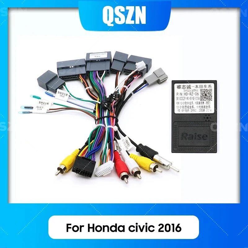 QSZN жгут проводов для Honda Civic 2016, Canbus Box HD-RZ-06, Set