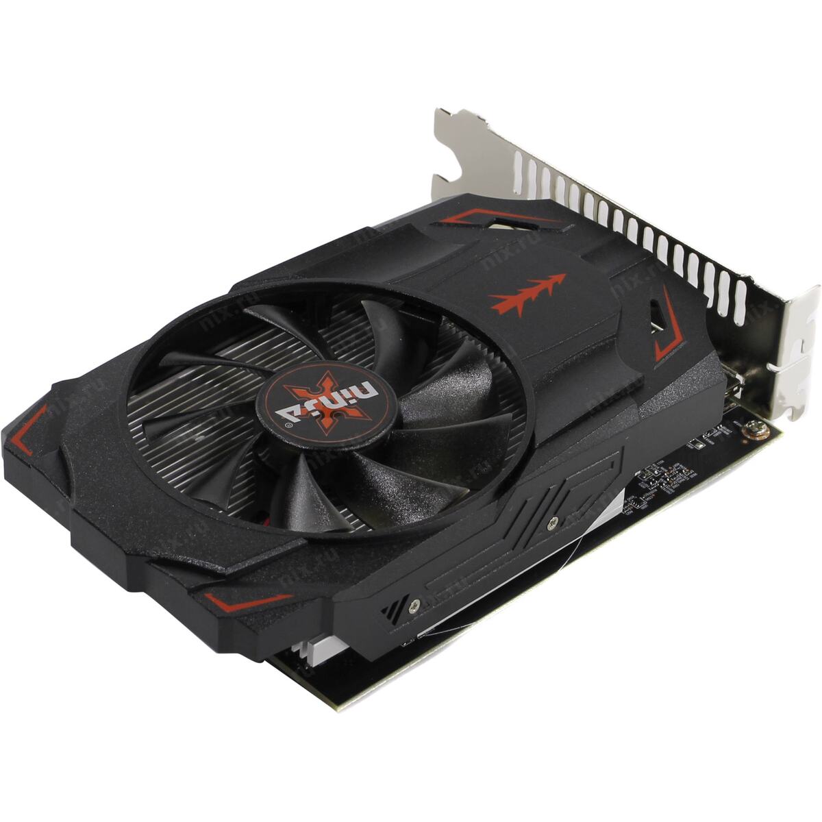 Ninja AKRX55045F (RADEON RX 550 (512)) 4 Гб, GDDR5, 128 бит, PCI Express, 1xDP,1xHDMI,1xDVI-D — фото 1