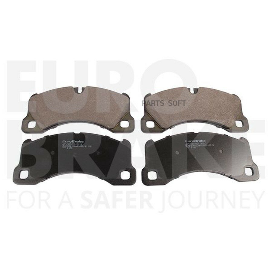 Тормозные колод от официального дистрибьютора, EUROBRAKE, артикул 55022247129