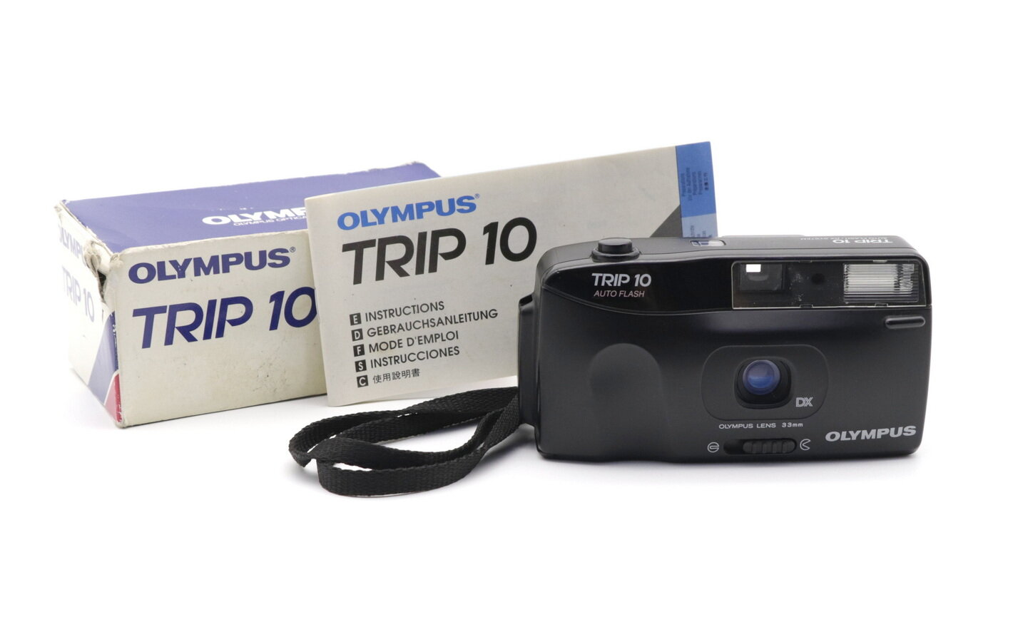 Фотокамера Olympus Trip 10 Auto Flash в упаковке
