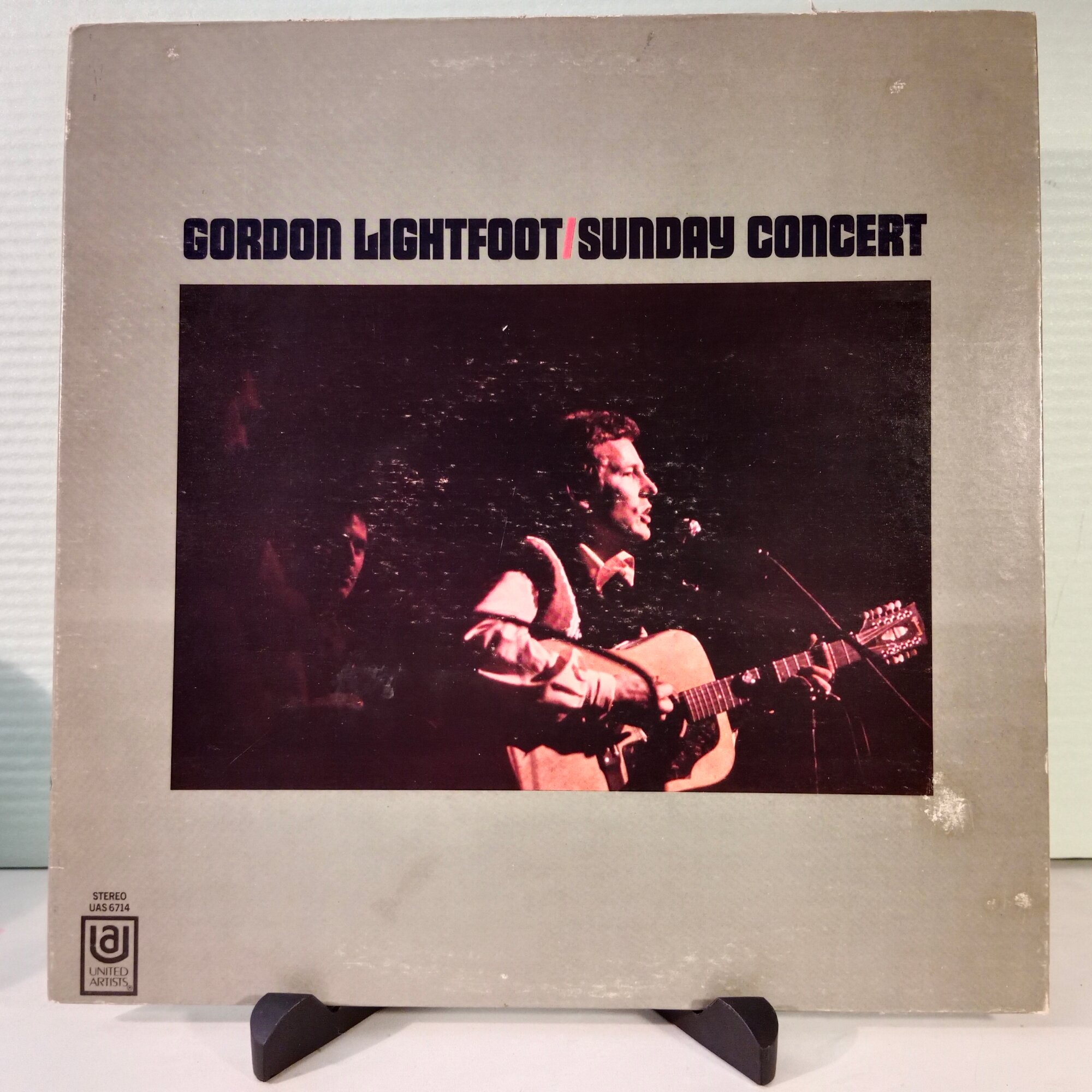 Gordon Lightfoot - Sunday Concert (1LP United Artists Records, США 1969, EX/EX)
