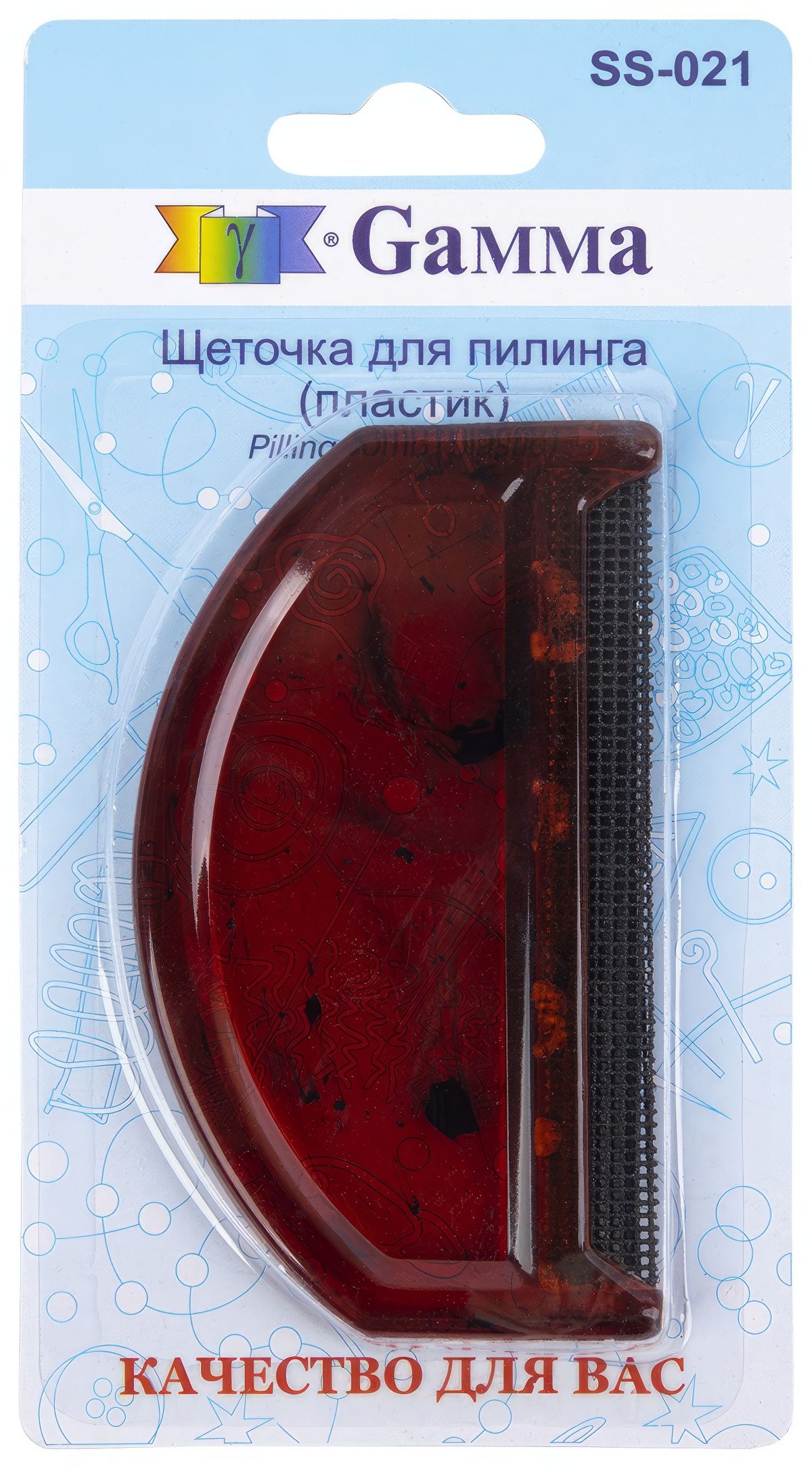 Gamma SS-021 Щеточка для пилинга пластик