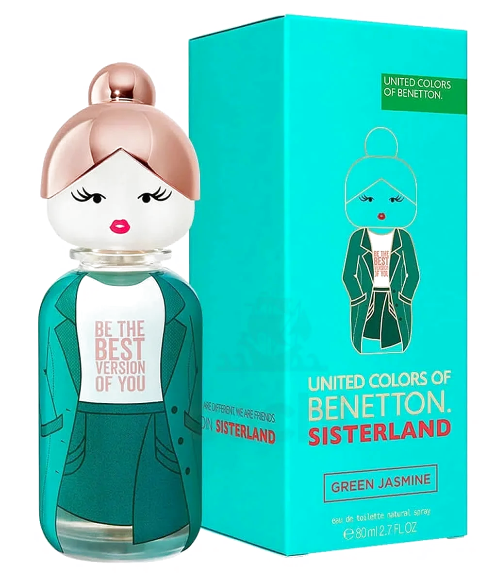 Туалетная вода Benetton Sisterland Green Jasmine женская 50 мл - Систерленд Грин Жасмин Бенеттон