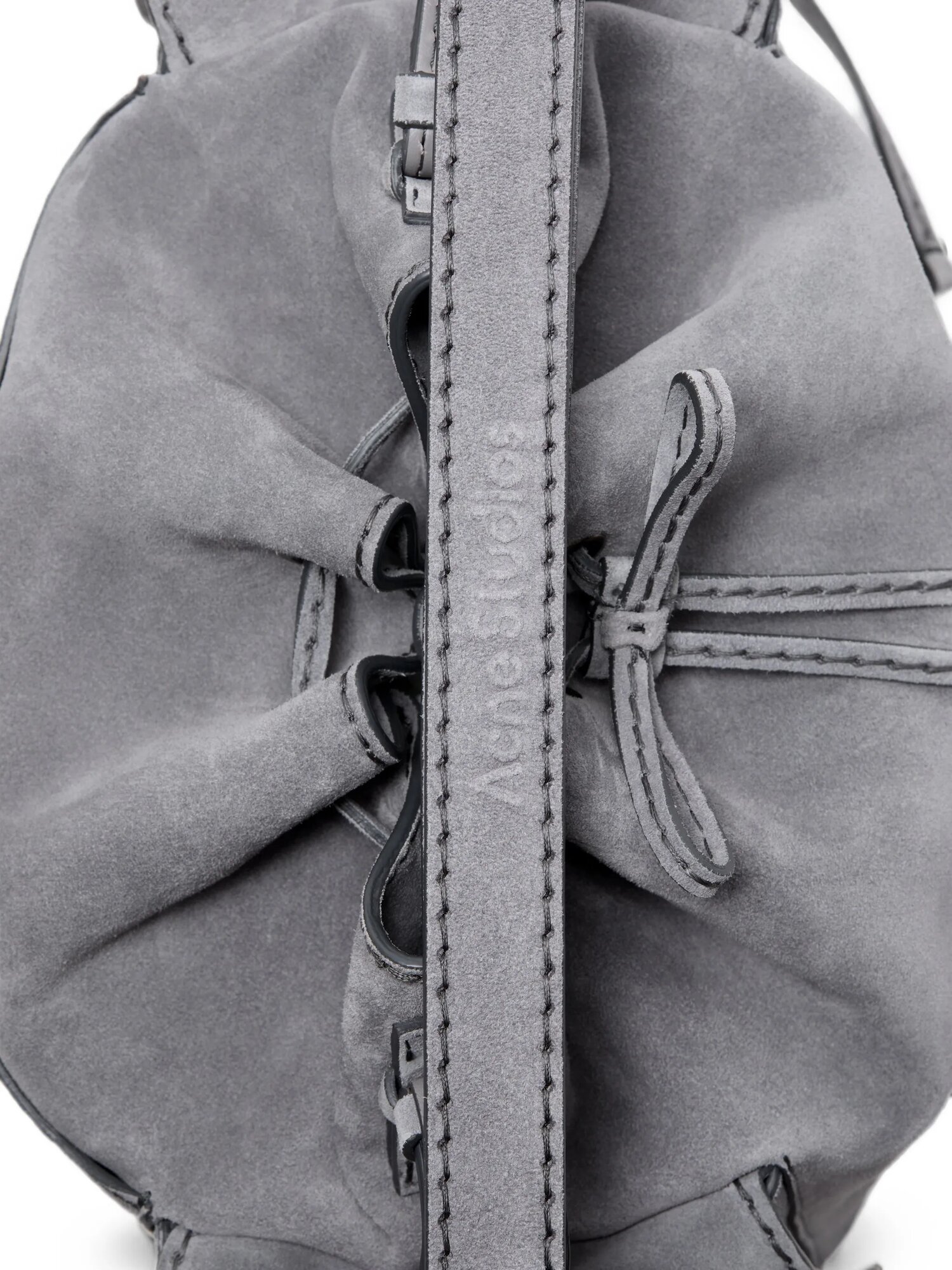 Сумка Acne Studios Ruffled leather shoulder bag — фото 1