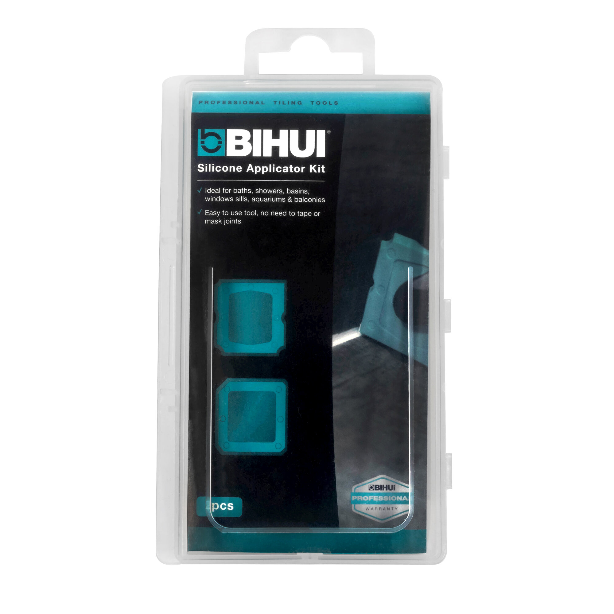 Шпатели BIHUI 60x60мм, для силикона и герметика, эластичные, 2 шт.