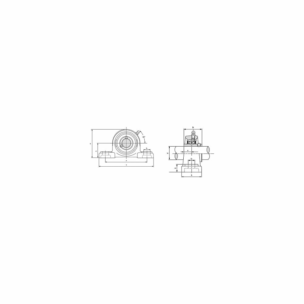 Подшипниковый узел TECHNIX UCP210 UCP210TECHNIX — фото 1