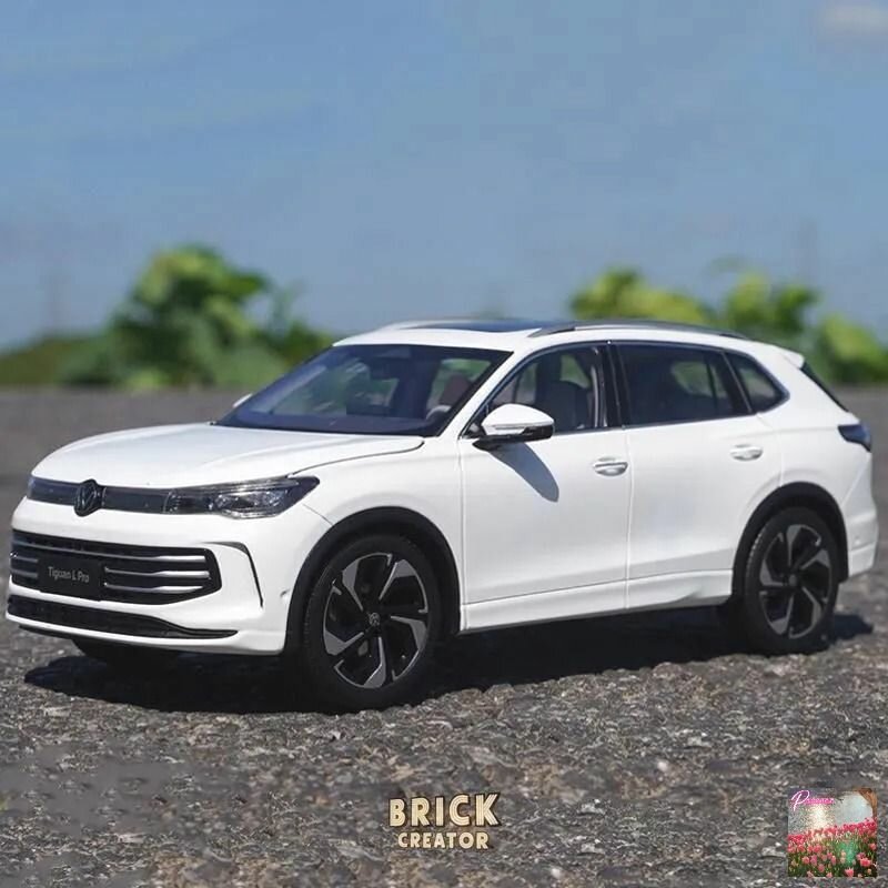 Миниатюрная модель автомобиля из литого металла Фольксваген Тигуан L PRO модель автомобиля Игрушки 1:18 Volkswagen Tiguan L PRO