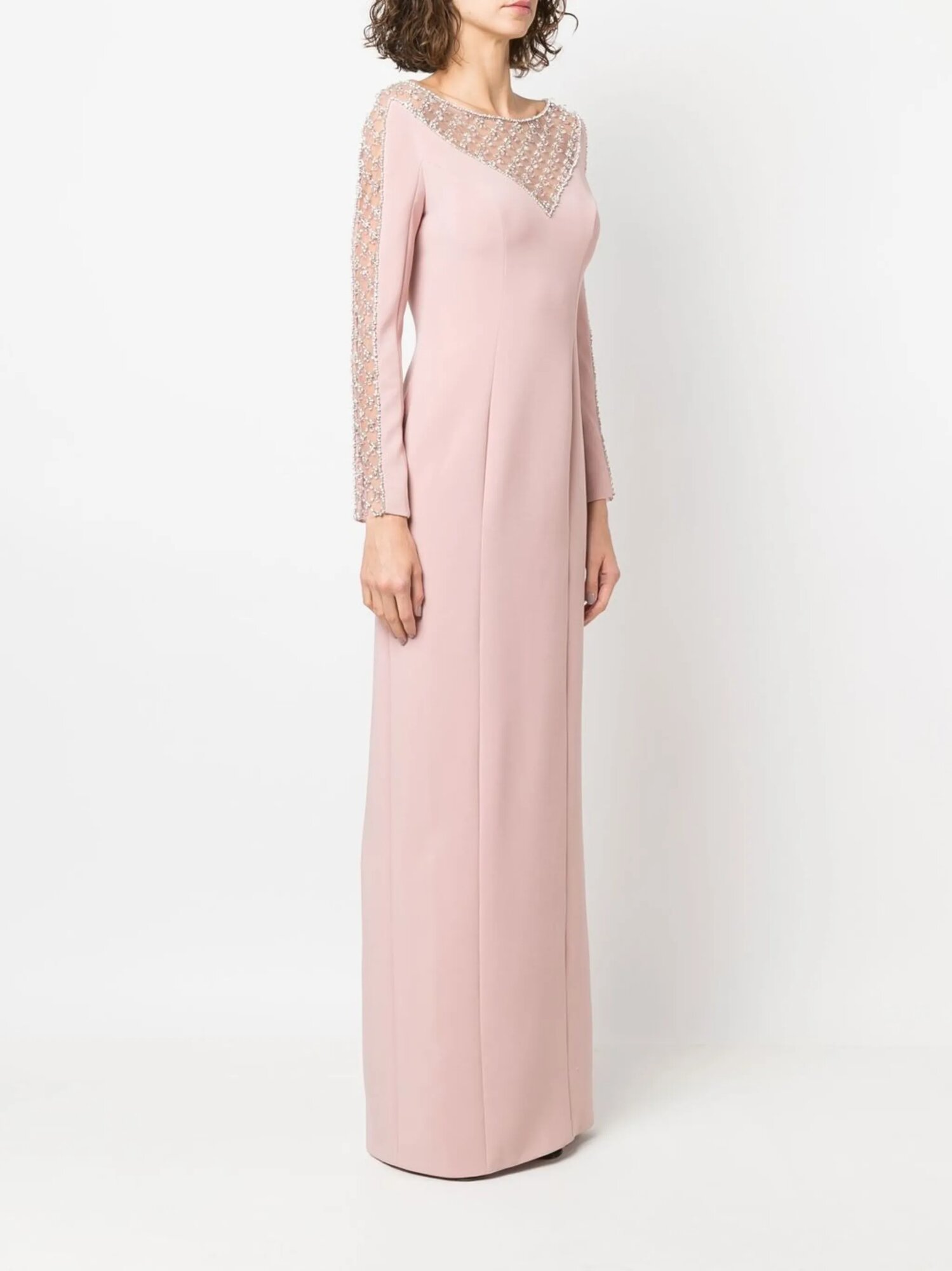 Платье Jenny Packham, размер 6, коралловый/розовый — фото 1
