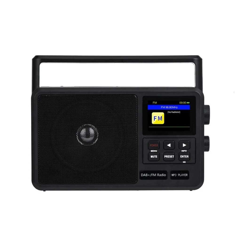 Интернет Цифровое Радио Портативное FM EU PLUG
