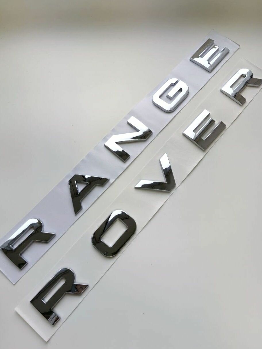 Надпись Range Rover 360*31 мм, эмблема, шильдик Рендж Ровер, значок