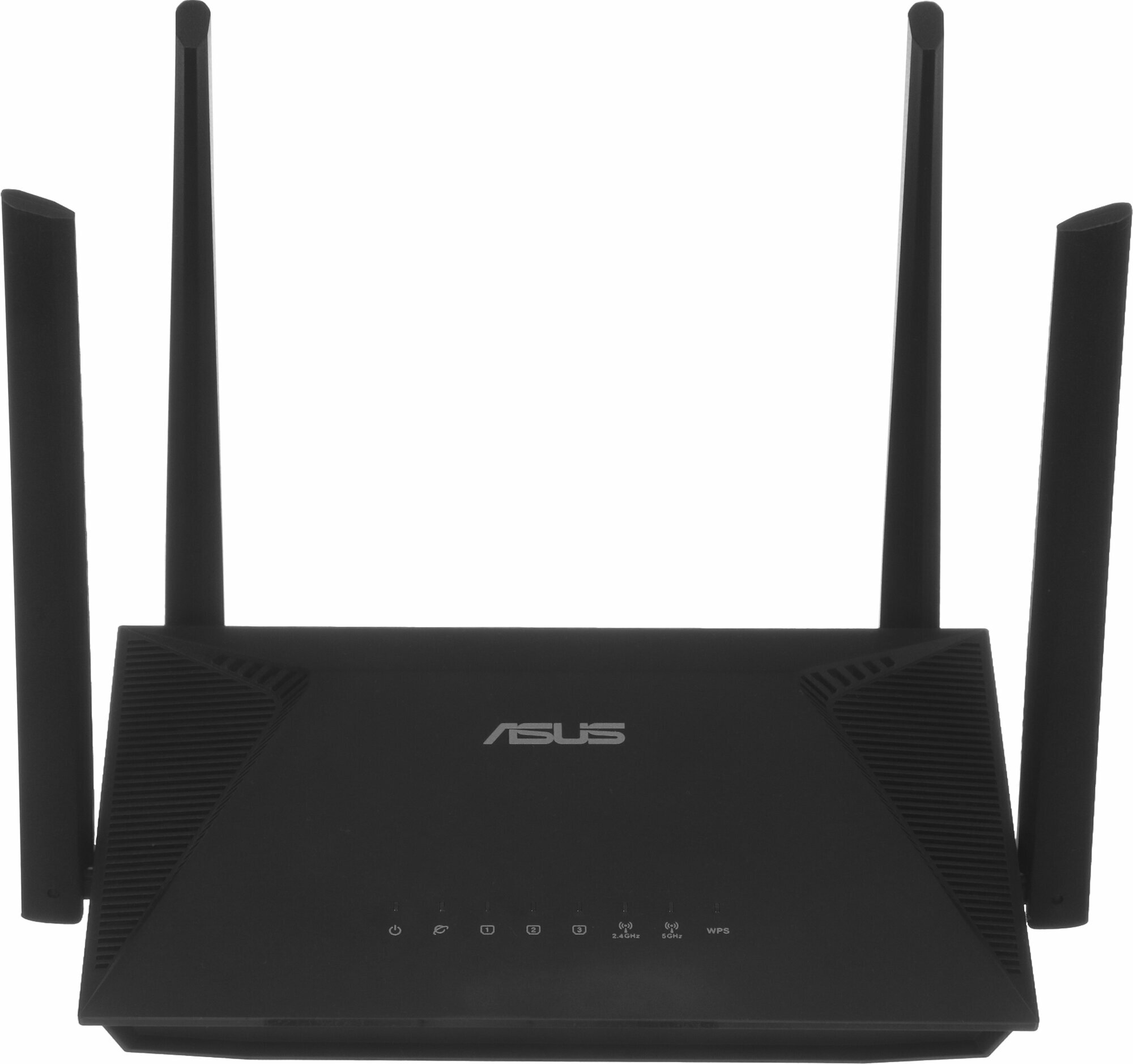 Wi-Fi роутер ASUS RT-AX52 Pro, Wi-Fi 6, AX3000, 2.4/5ГГц, 3 LAN, черный