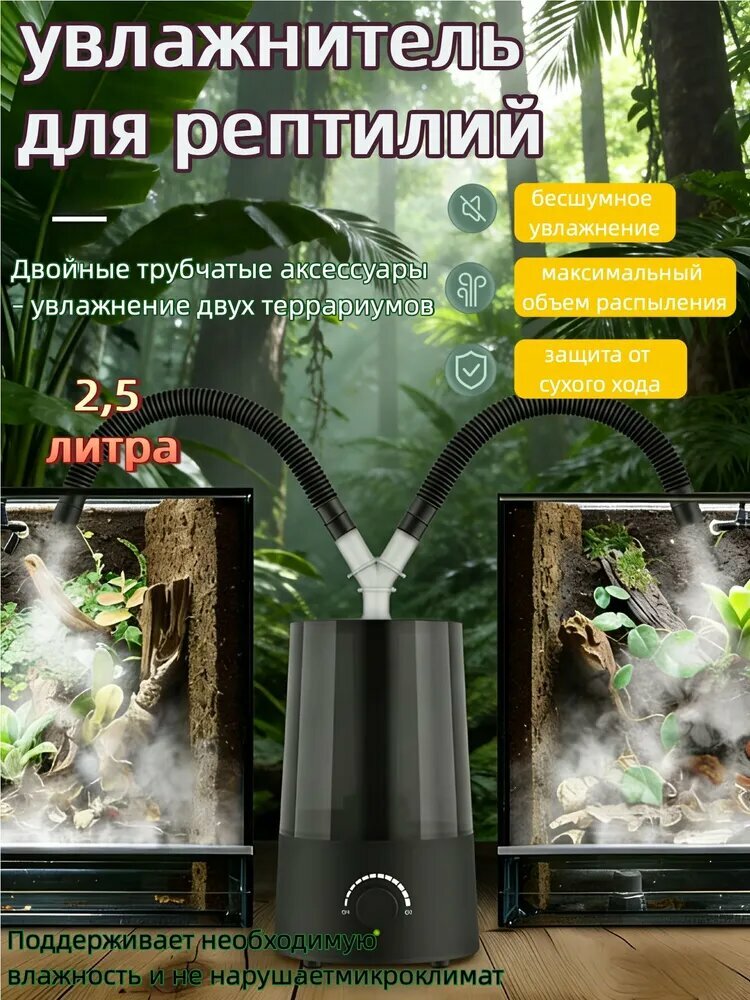 Лиерак Увлажнитель воздуха A#805686479126, прозрачный, черный